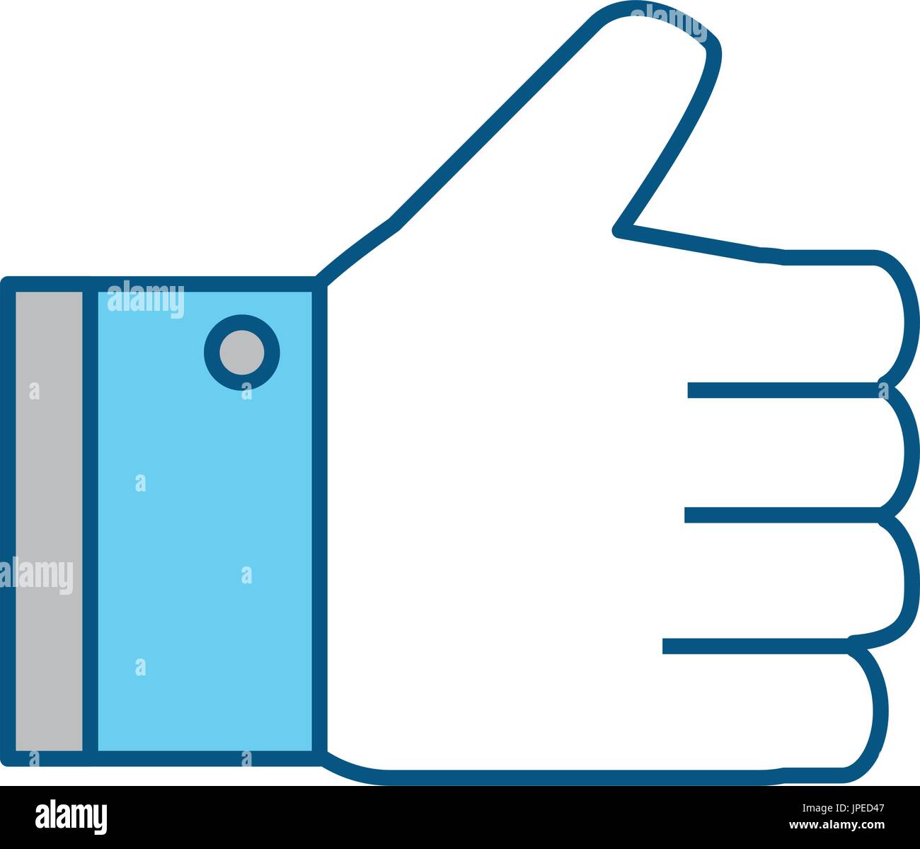 Human hand symbol Stock Vector Image & Art - Alamy