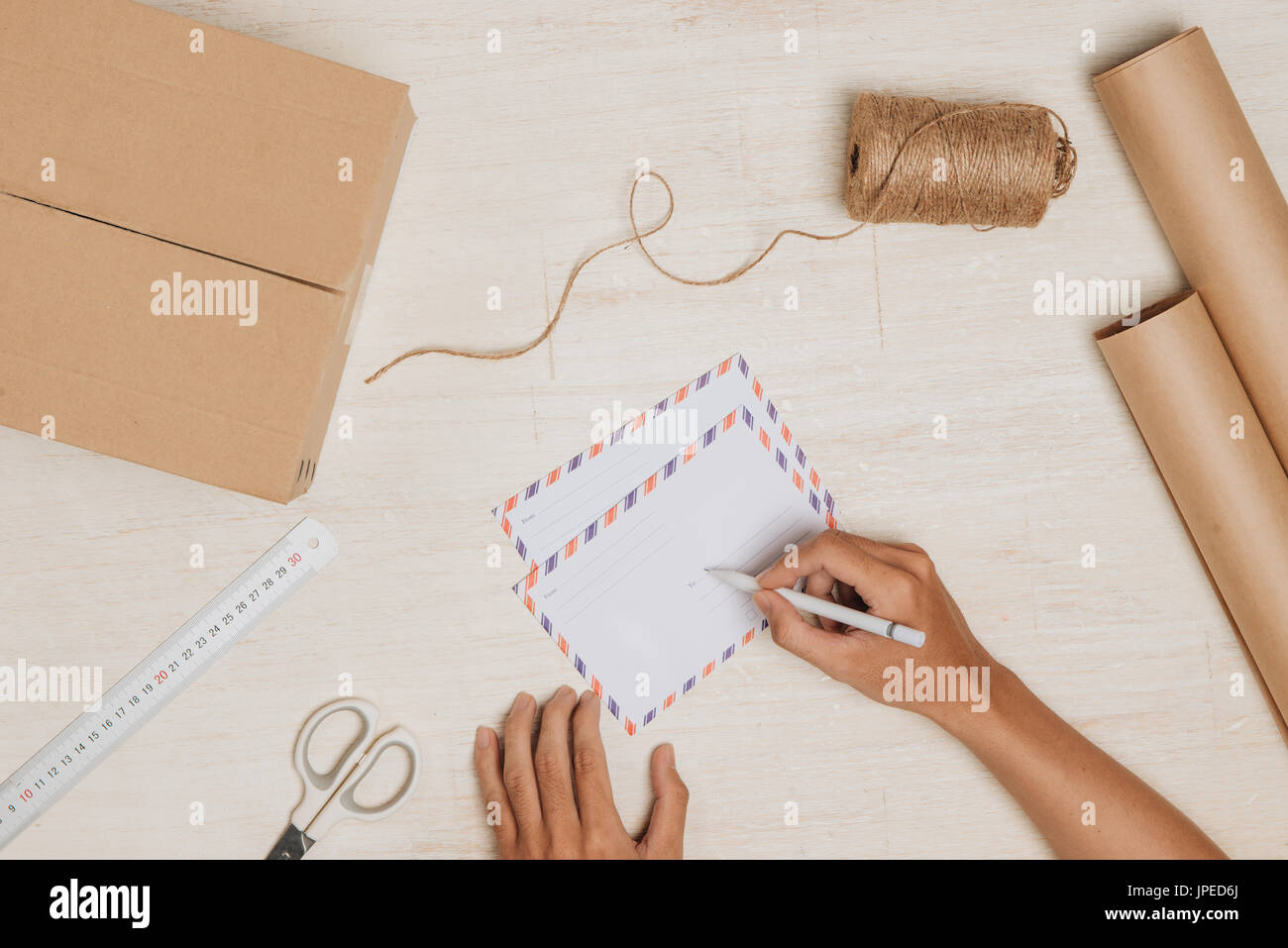 Sending a letter hi-res stock photography and images - Alamy