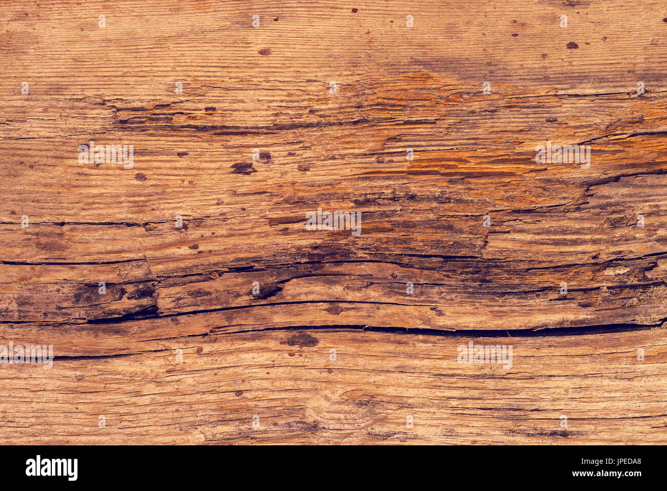 Rough old rustic wooden plank pattern texture with cracks perfect for ...