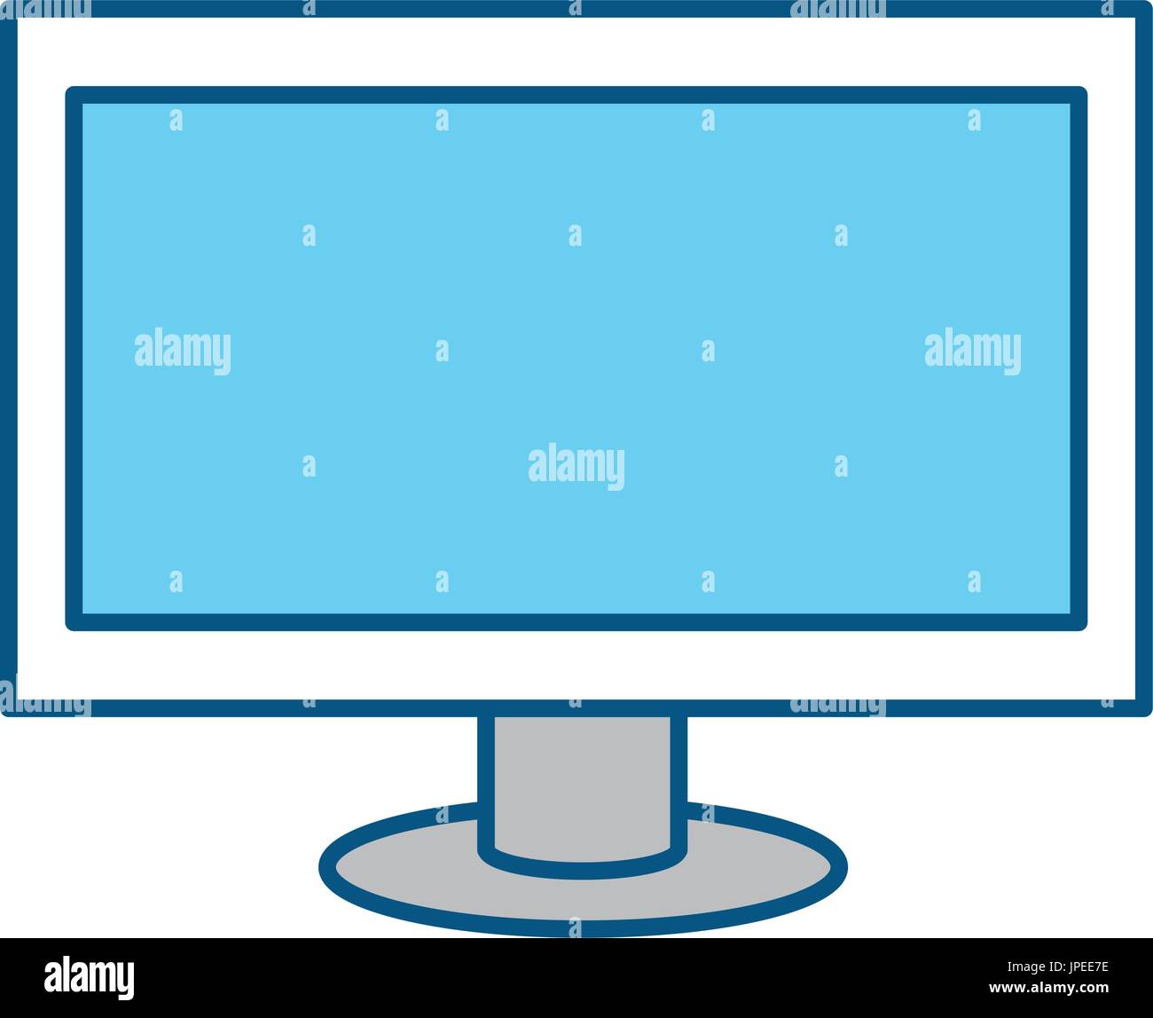 Computer screen isolated Stock Vector Image & Art - Alamy