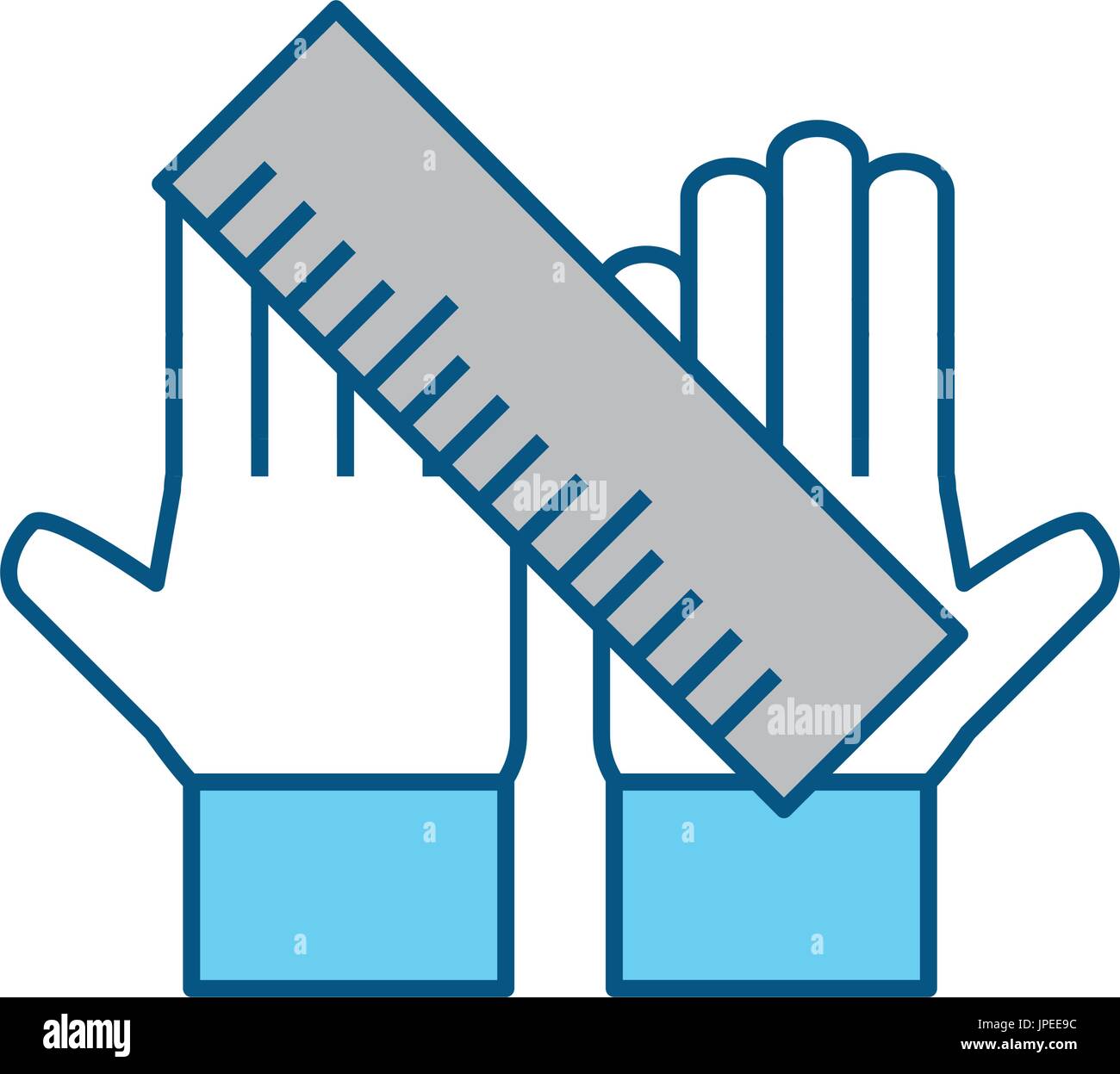 Ruler tool isolated Stock Vector Image & Art - Alamy