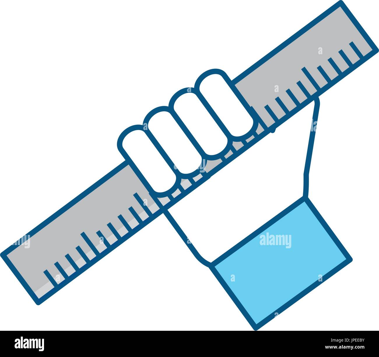 Ruler tool isolated Stock Vector Image & Art - Alamy