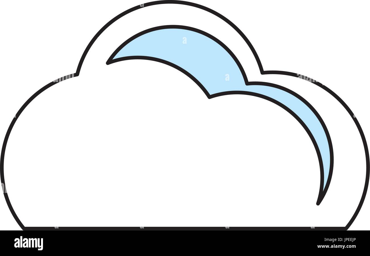 Cloud weather symbol Stock Vector Image & Art - Alamy