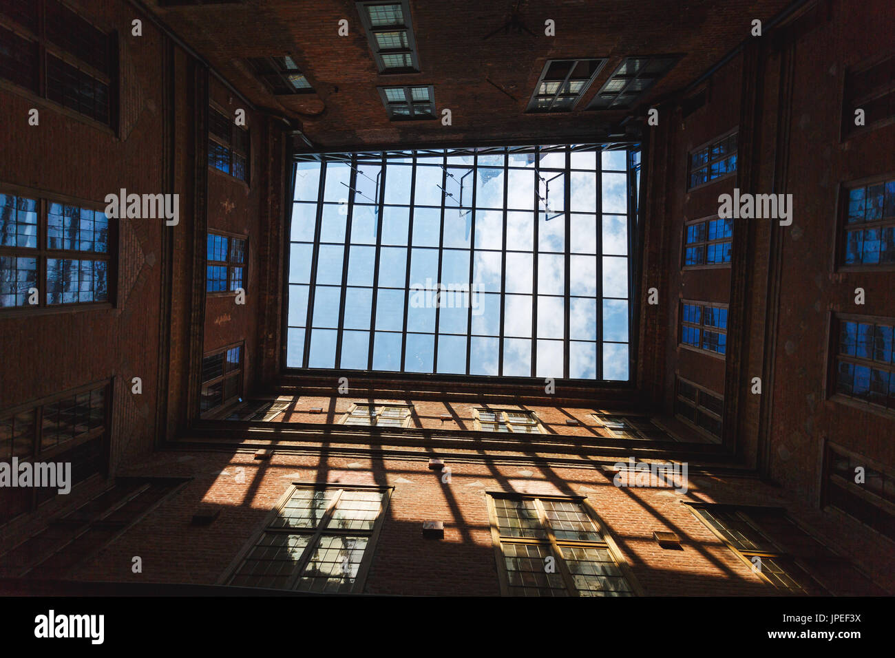 Sunlight through roof hi-res stock photography and images - Alamy