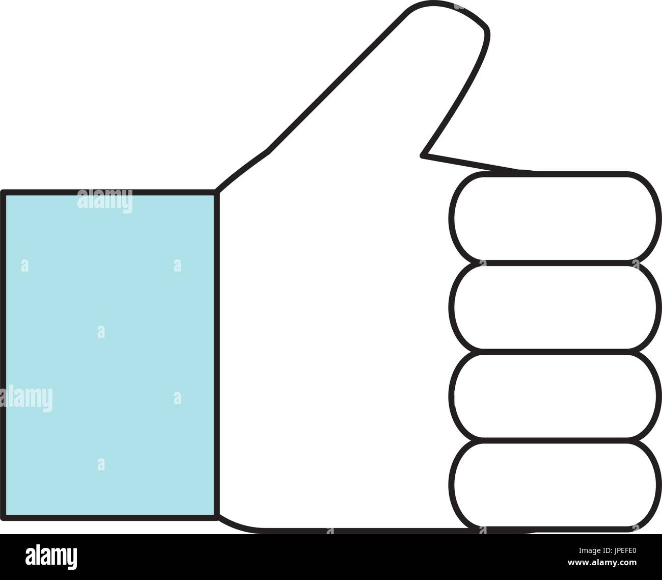 Human hand symbol Stock Vector Image & Art - Alamy