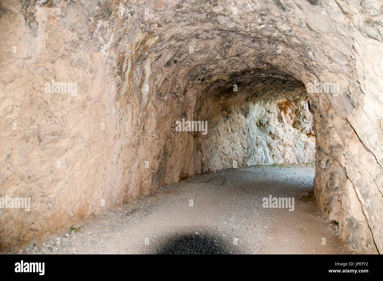 Tunnel in the rock High Resolution Stock Photography and Images - Alamy