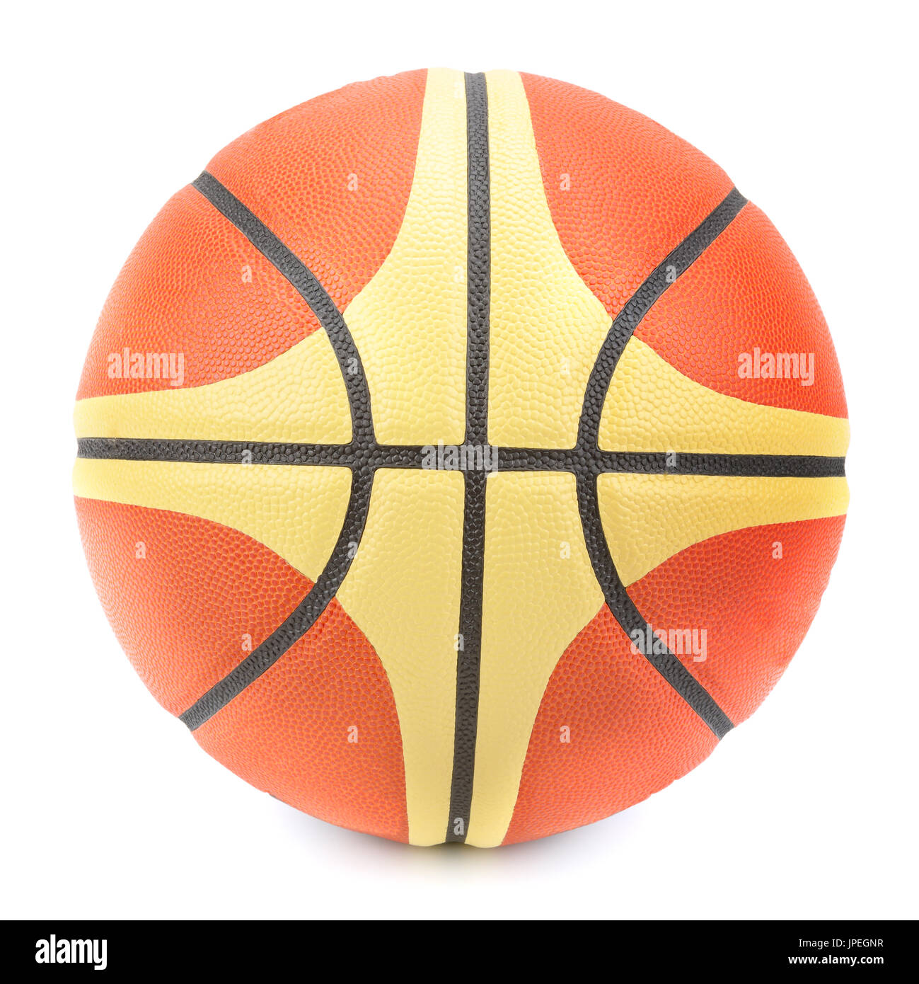 Basketball isolated on a white background Stock Photo - Alamy