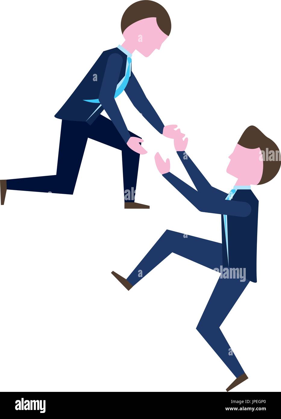 Business teamwork cartoon Stock Vector Image & Art - Alamy
