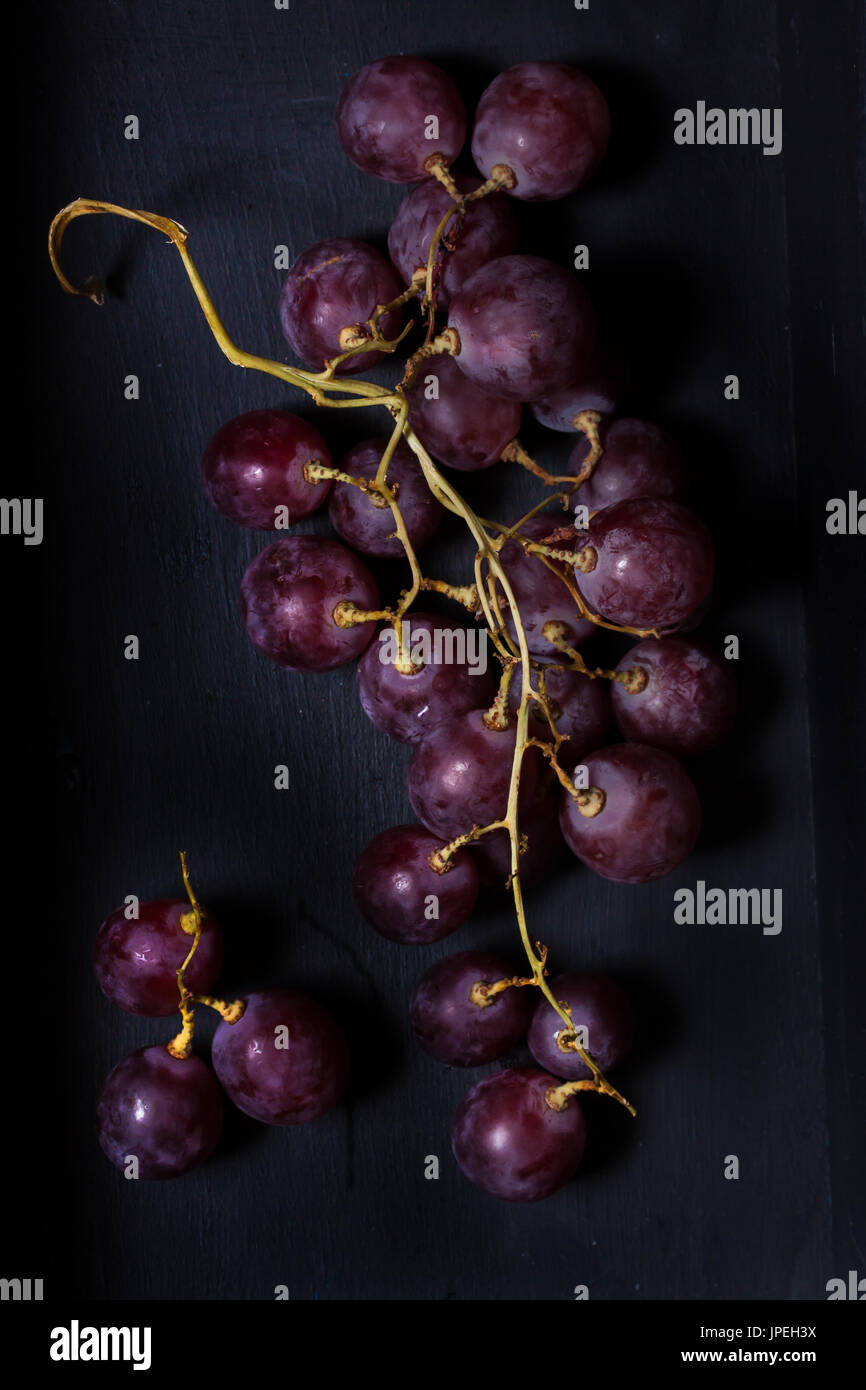 Grape black hi-res stock photography and images - Alamy