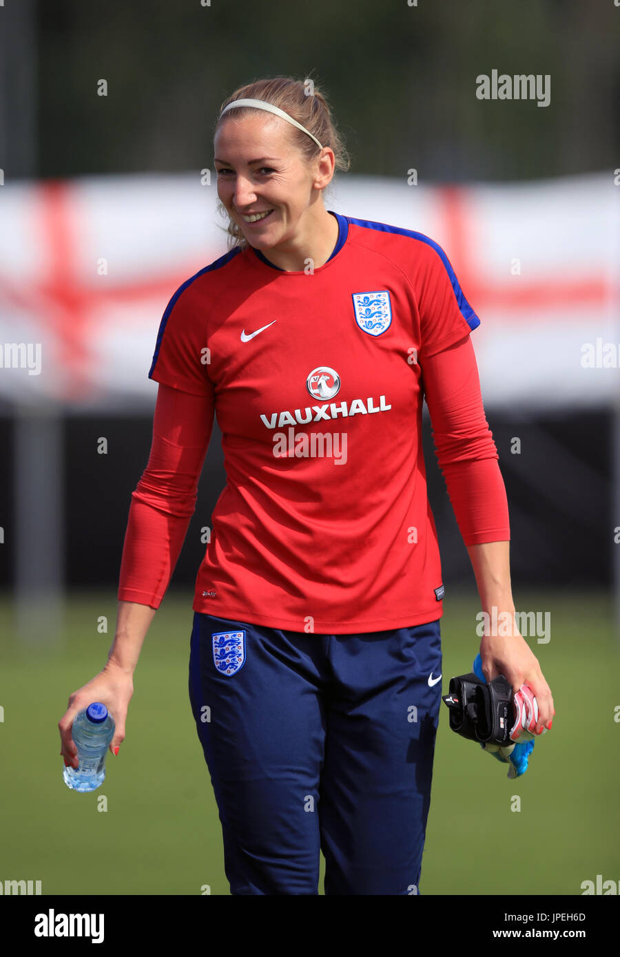 England goalkeeper siobhan chamberlain during hi-res stock photography ...