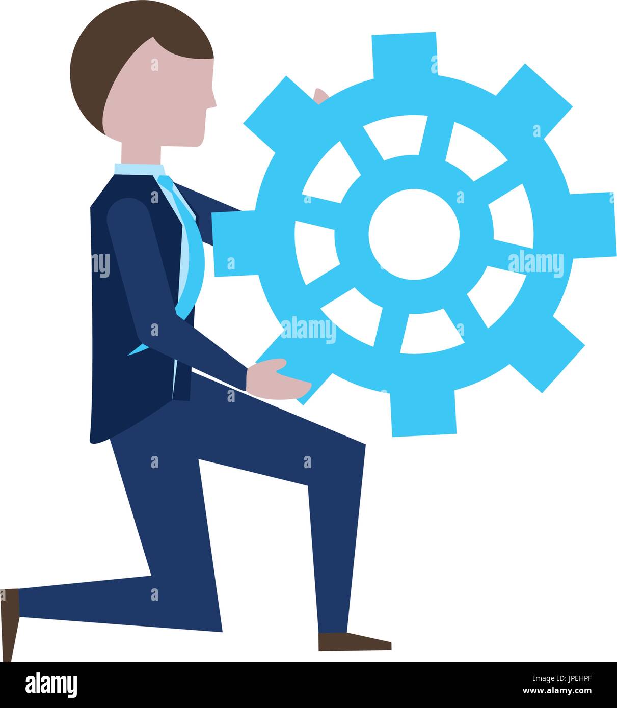 Executive businessman cartoon Stock Vector Image & Art - Alamy