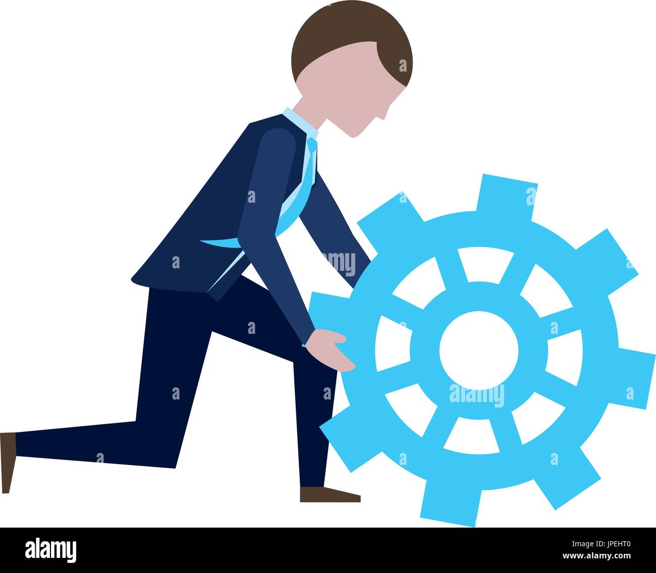 Executive businessman cartoon Stock Vector Image & Art - Alamy