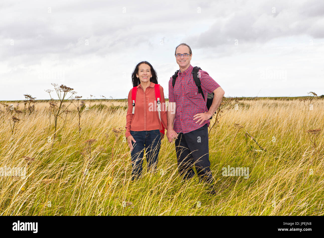 Two resting walkers hi-res stock photography and images - Alamy