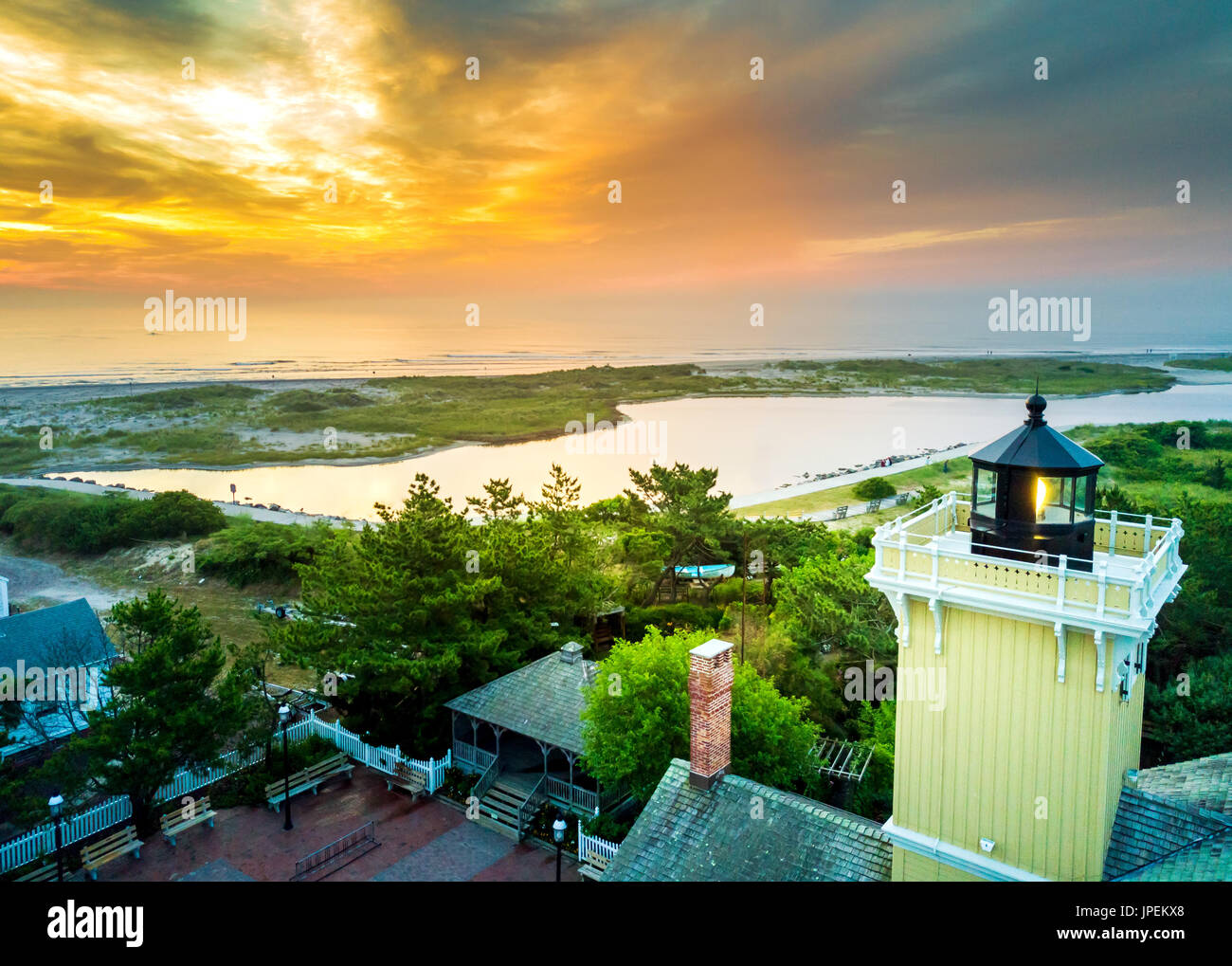 Aerial lighthouse hi-res stock photography and images - Alamy