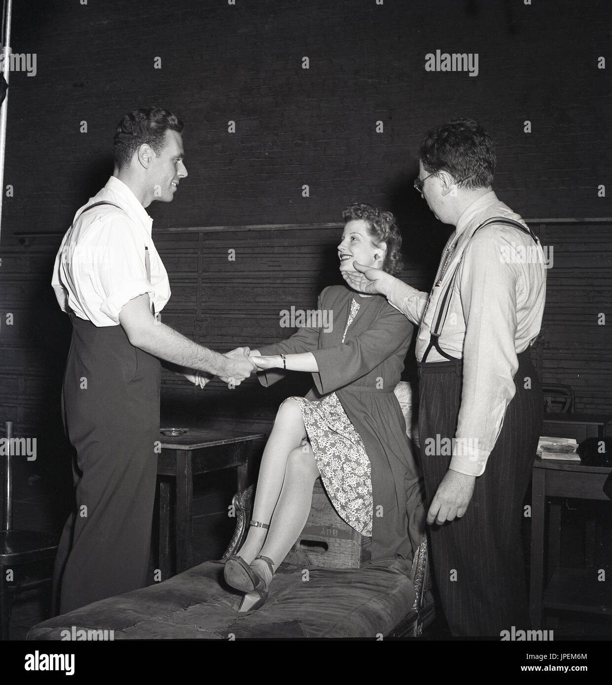 Man 1940s dress hi-res stock photography and images - Alamy