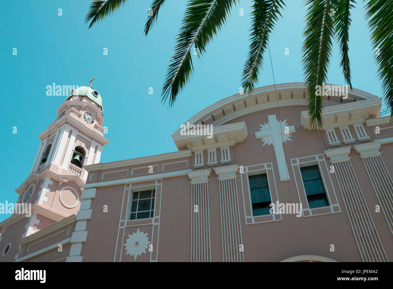 Saint Mary the Crowned Catholic Cathedral, Main Street, Gibraltar Stock ...
