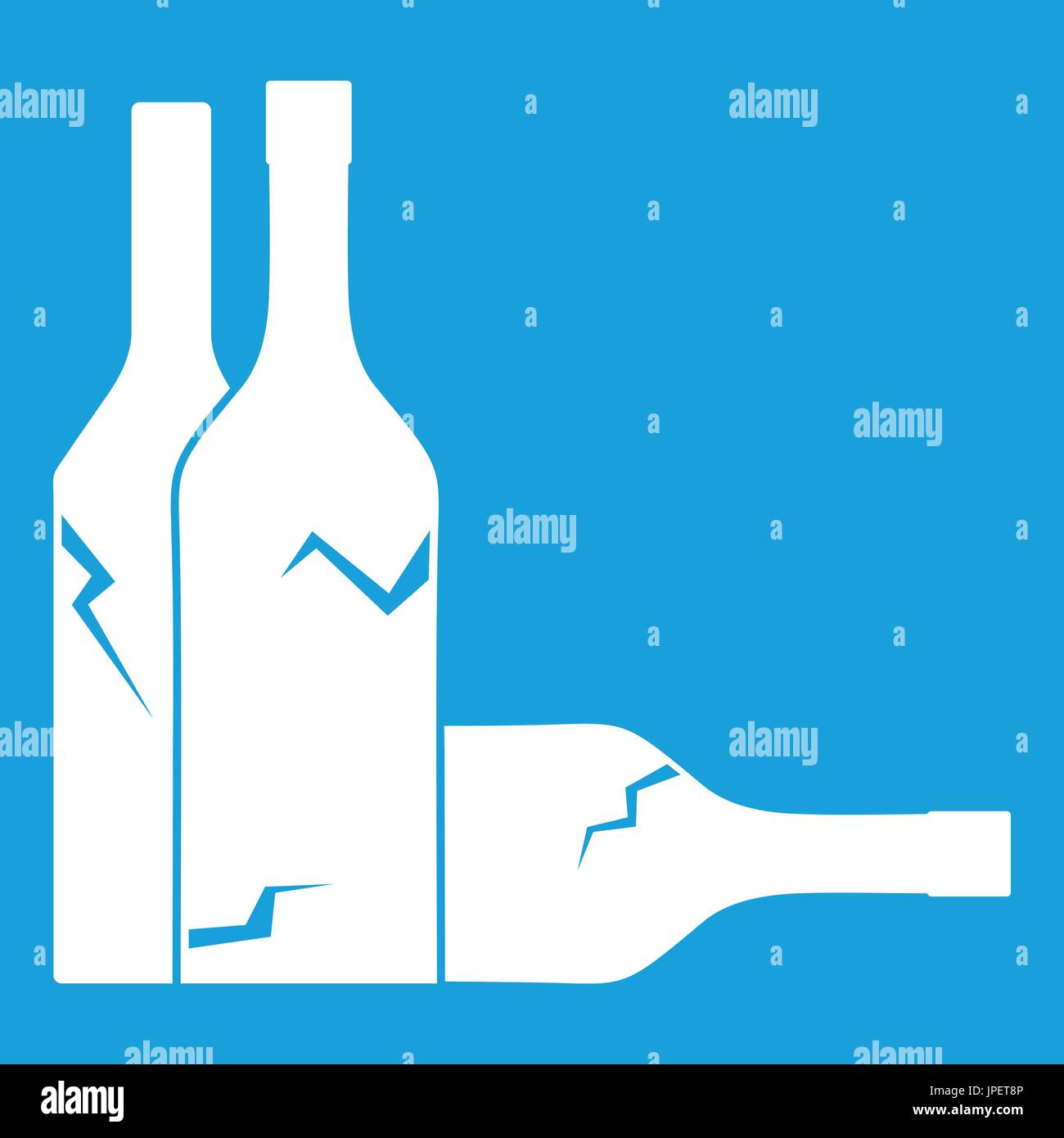 Broken store vector white Stock Vector Images - Alamy