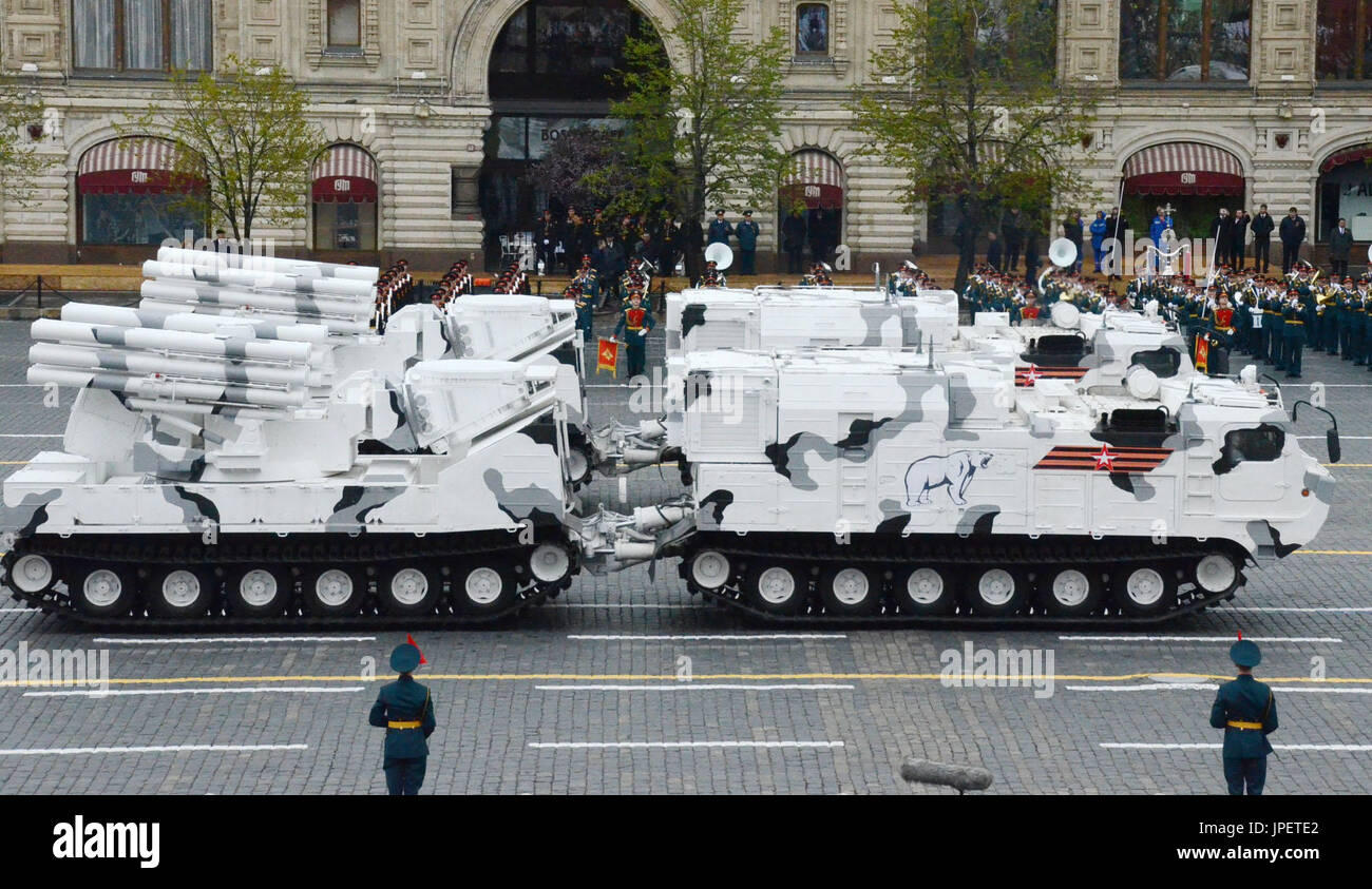 Pantsir-SA, a Russian air defense missile system designed for use in ...
