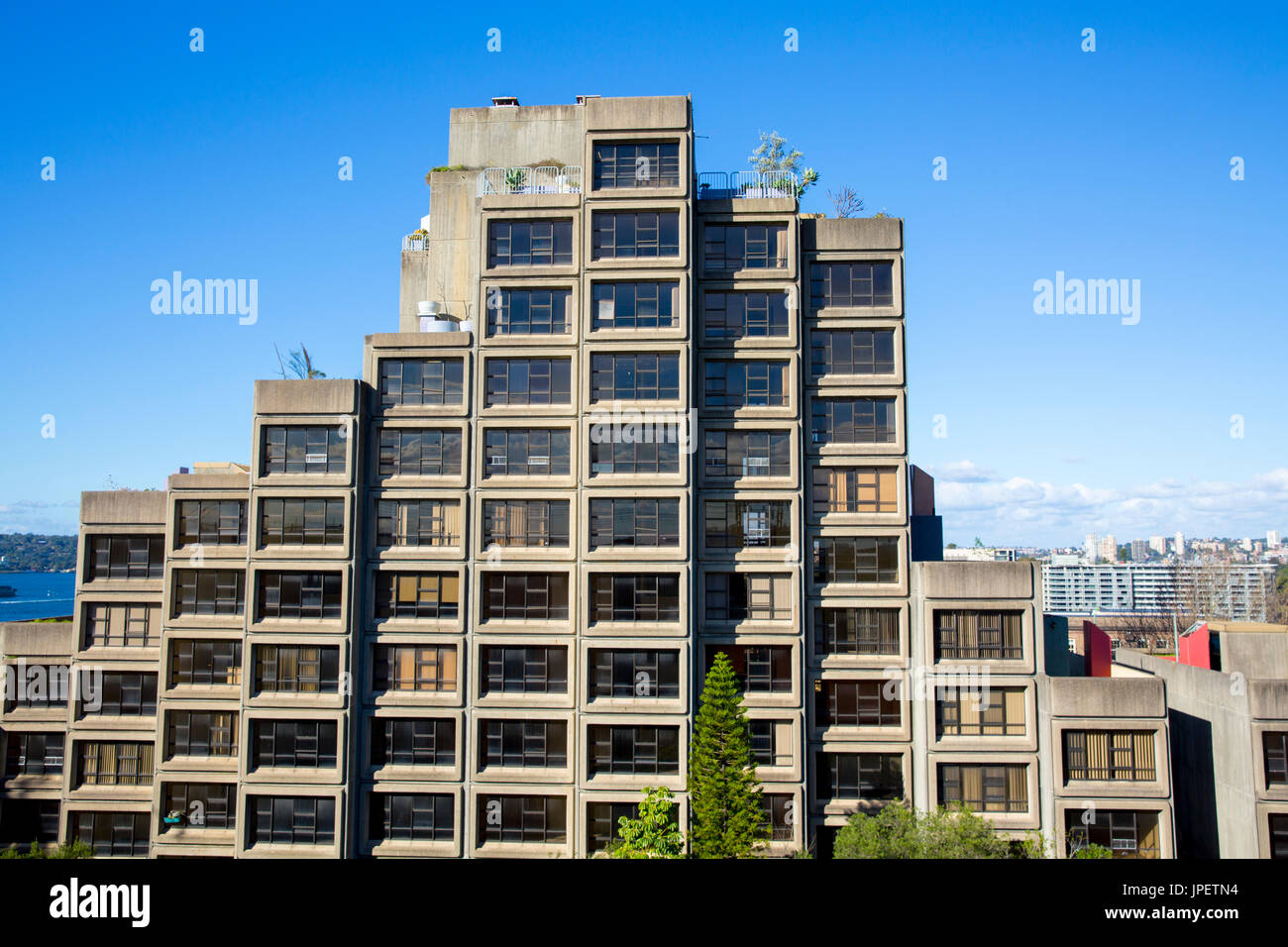 Sirius brutalist exterior hi-res stock photography and images - Alamy