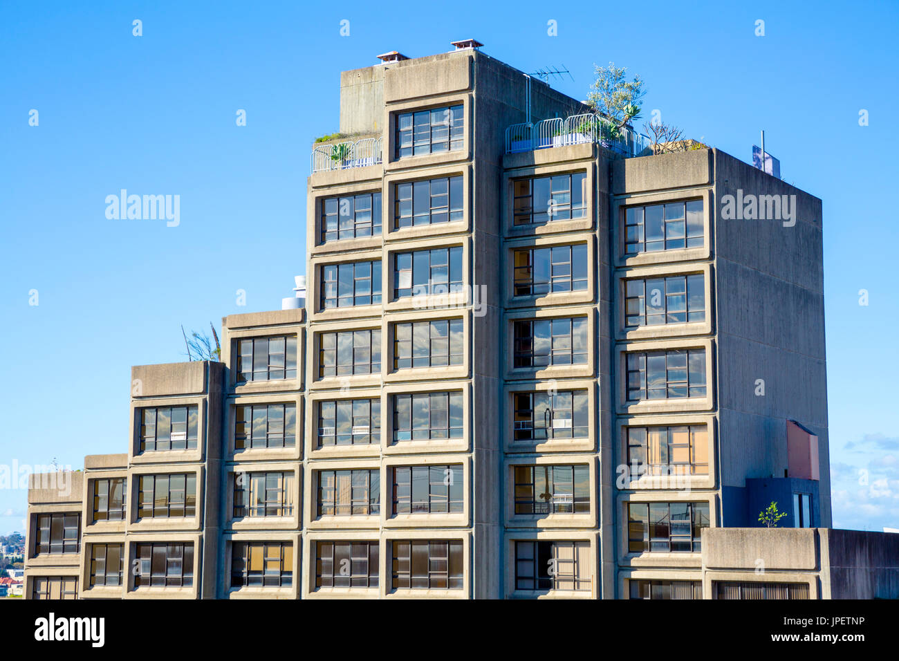 Concrete area and brutalist architecture hi-res stock photography and ...