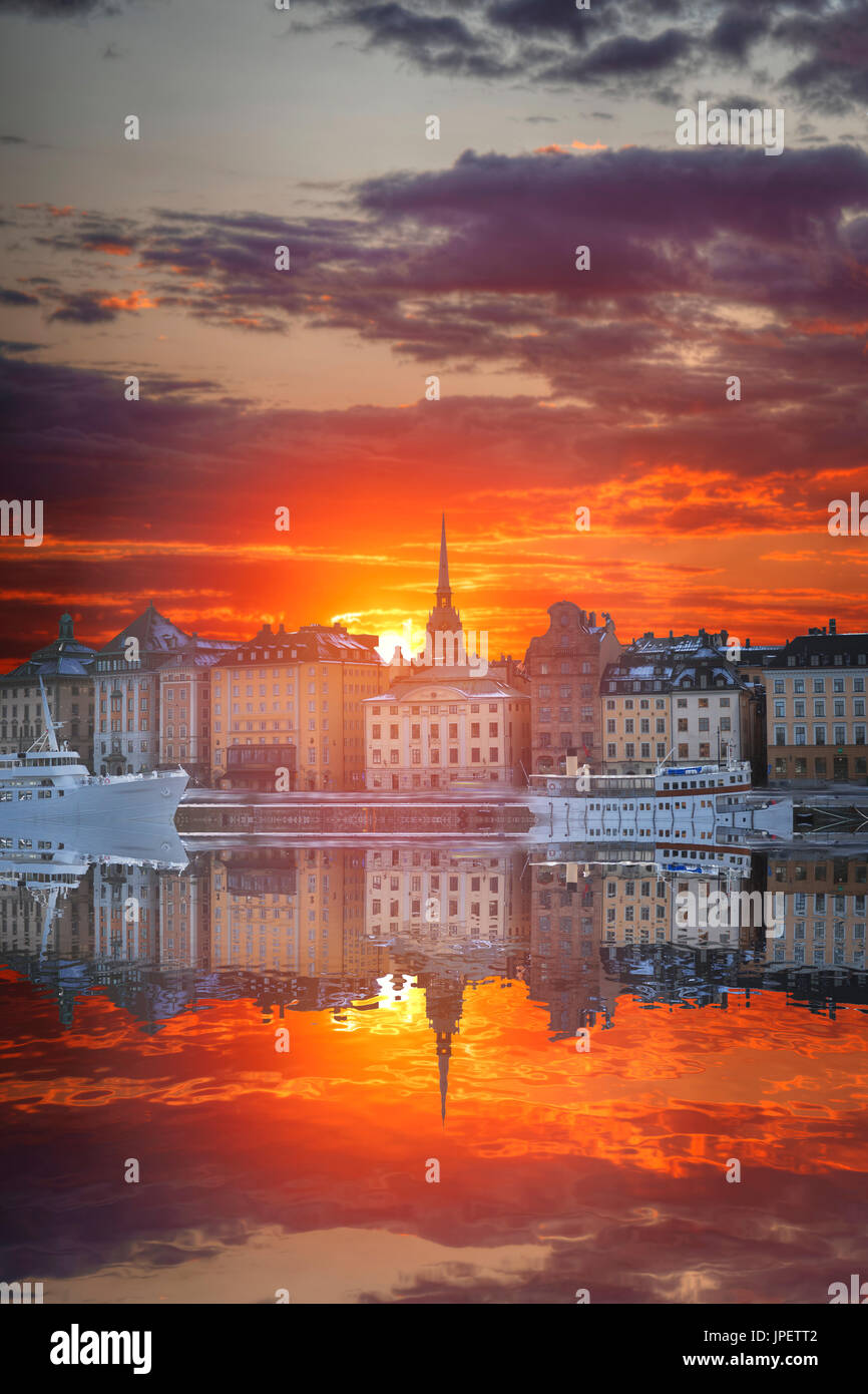 Stockholm is the capital and largest city in Sweden Stock Photo - Alamy