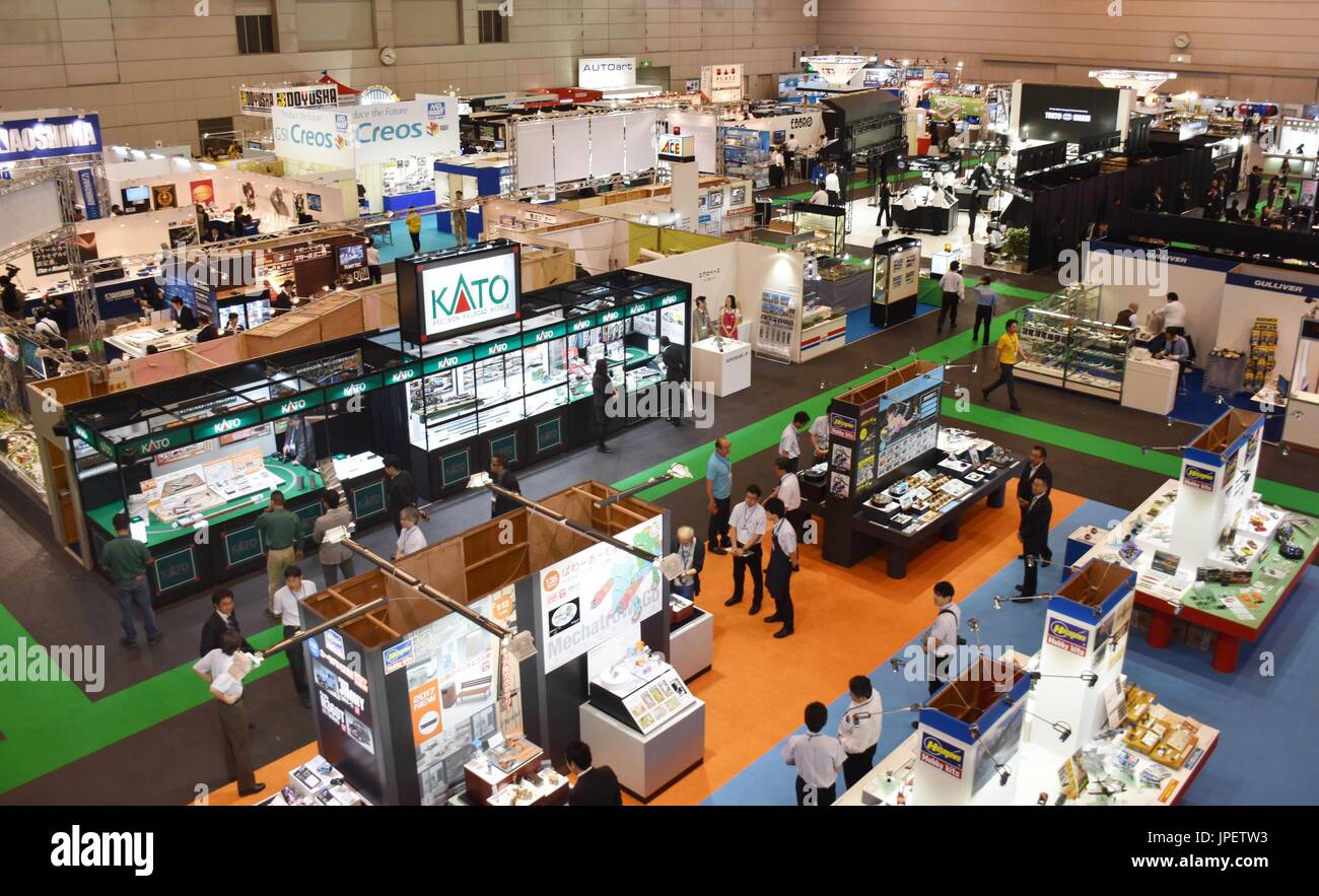 A major toy exhibition opens in Shizuoka, Japan, on May 11, 2017. About ...