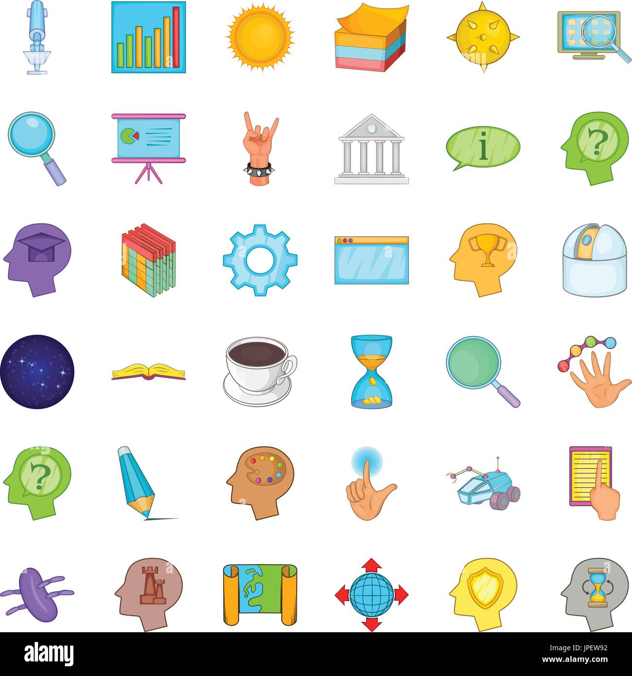 Brainstorm icons set, cartoon style Stock Vector Image & Art - Alamy Brainstorm icons set, cartoon style Stock Vector Image & Art - Alamy
