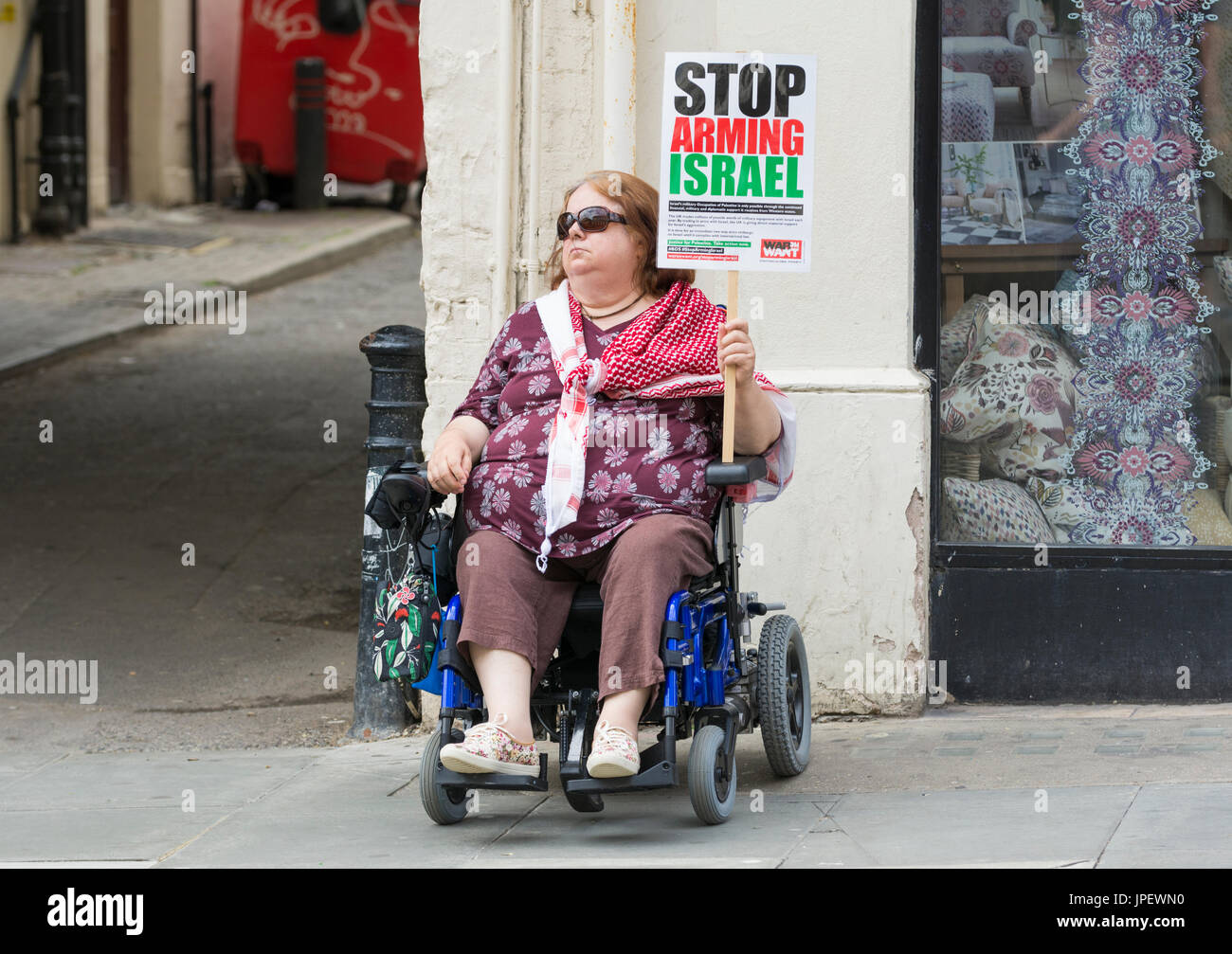 Protestor in wheelchair hi-res stock photography and images - Alamy
