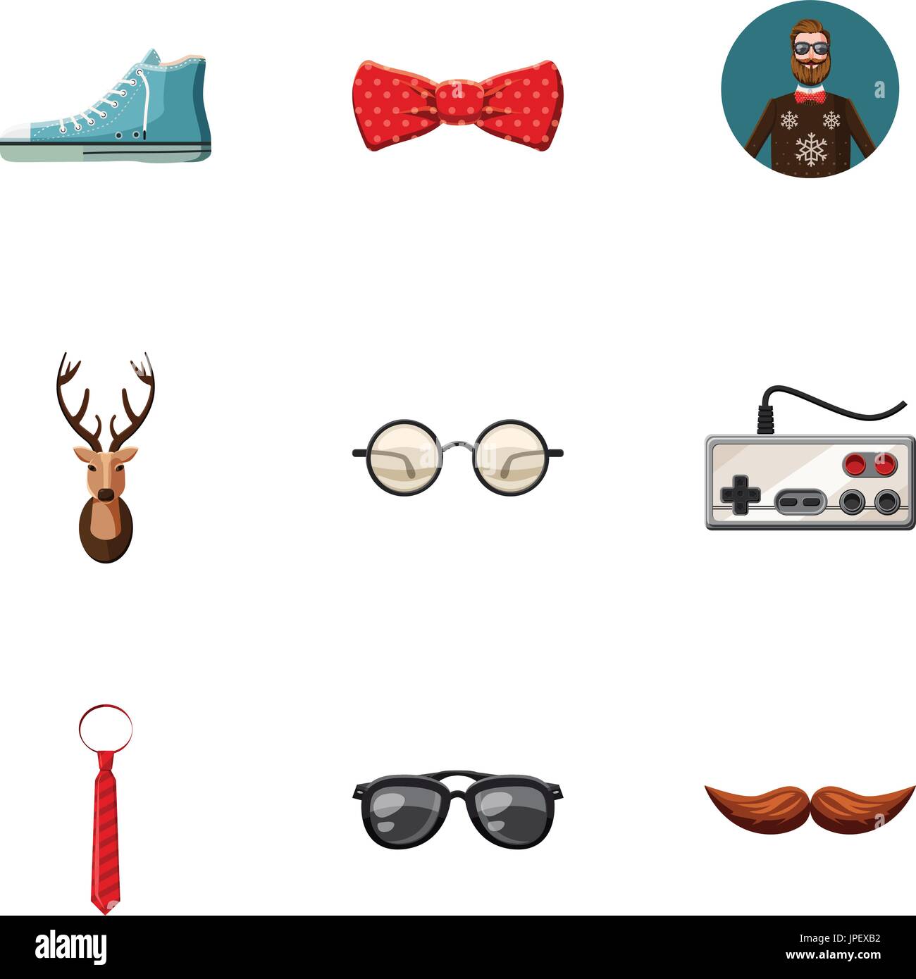 Healthy deer Stock Vector Images - Alamy