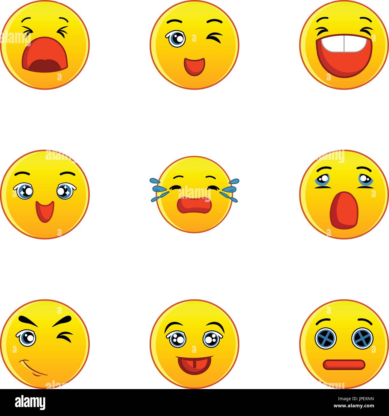 Smileys clipart hi-res stock photography and images - Alamy