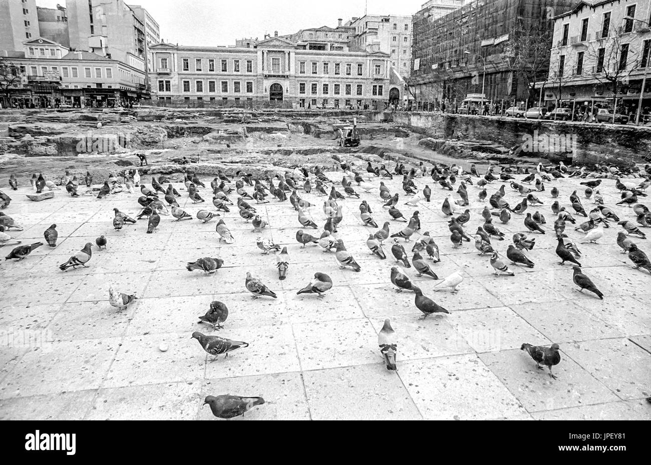 Pictures taken in Athens in 1986 Stock Photo - Alamy
