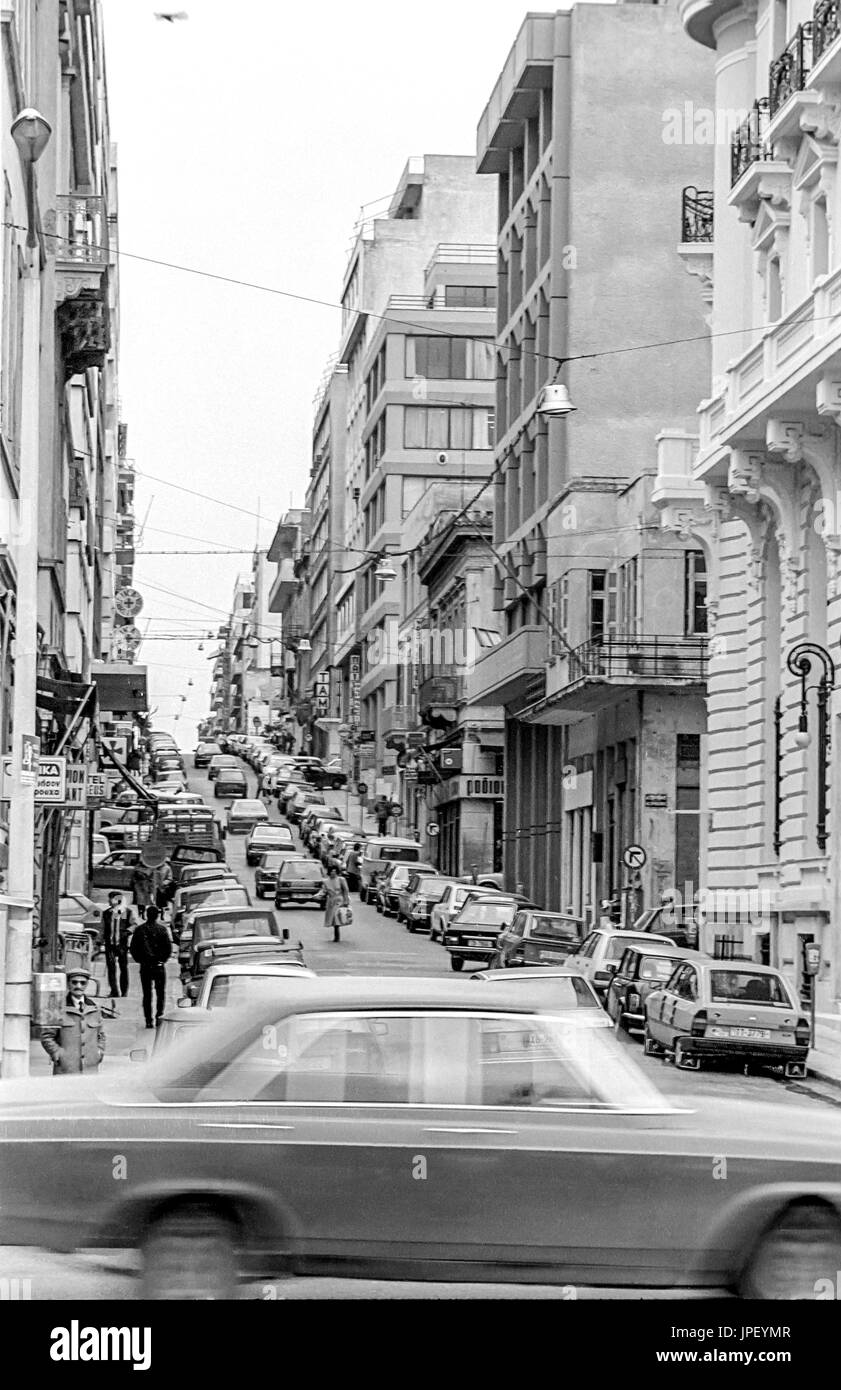 Pictures taken in Athens in 1986 Stock Photo - Alamy