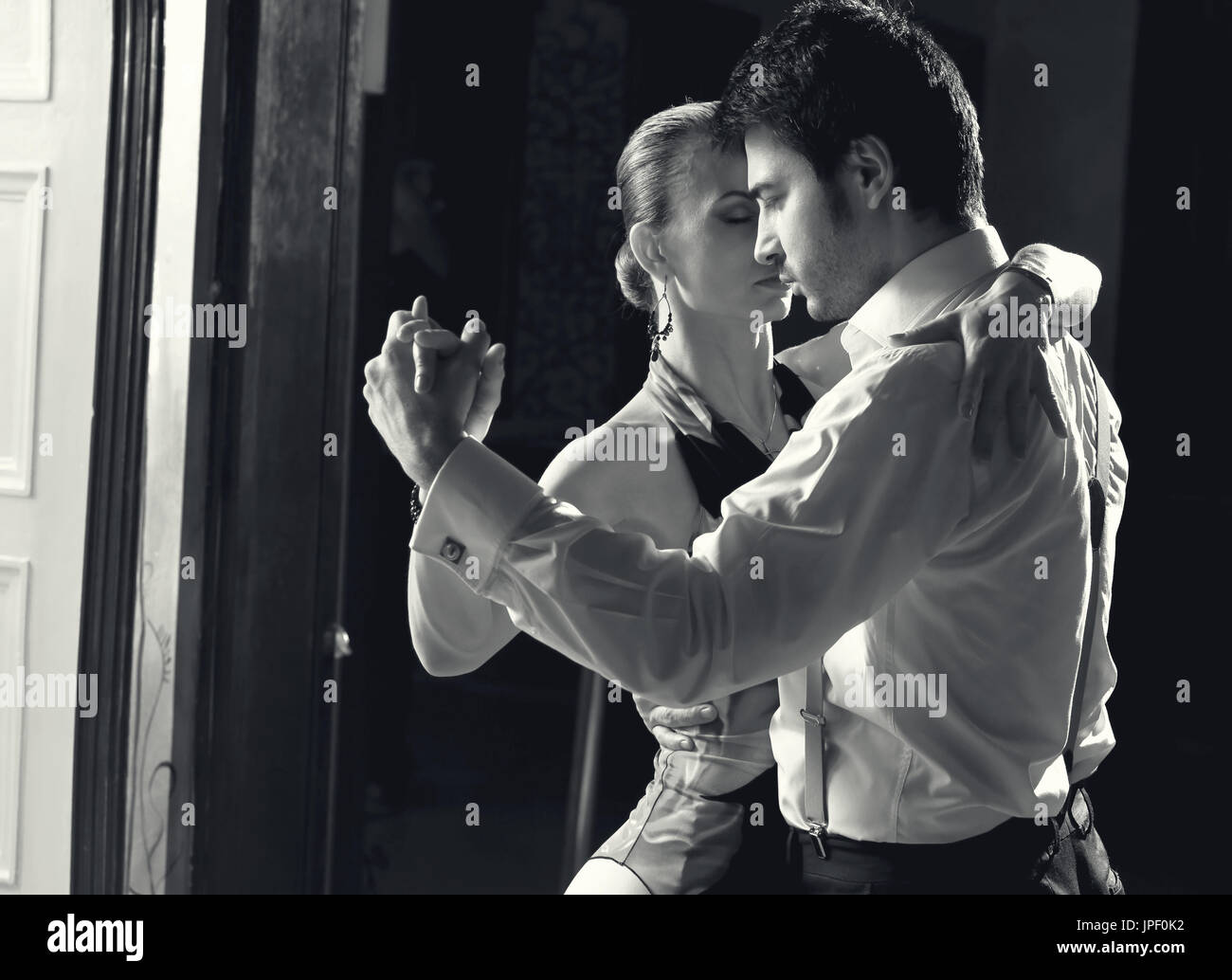 Beautiful dancers performing an argentinian tango. Please check similar ...