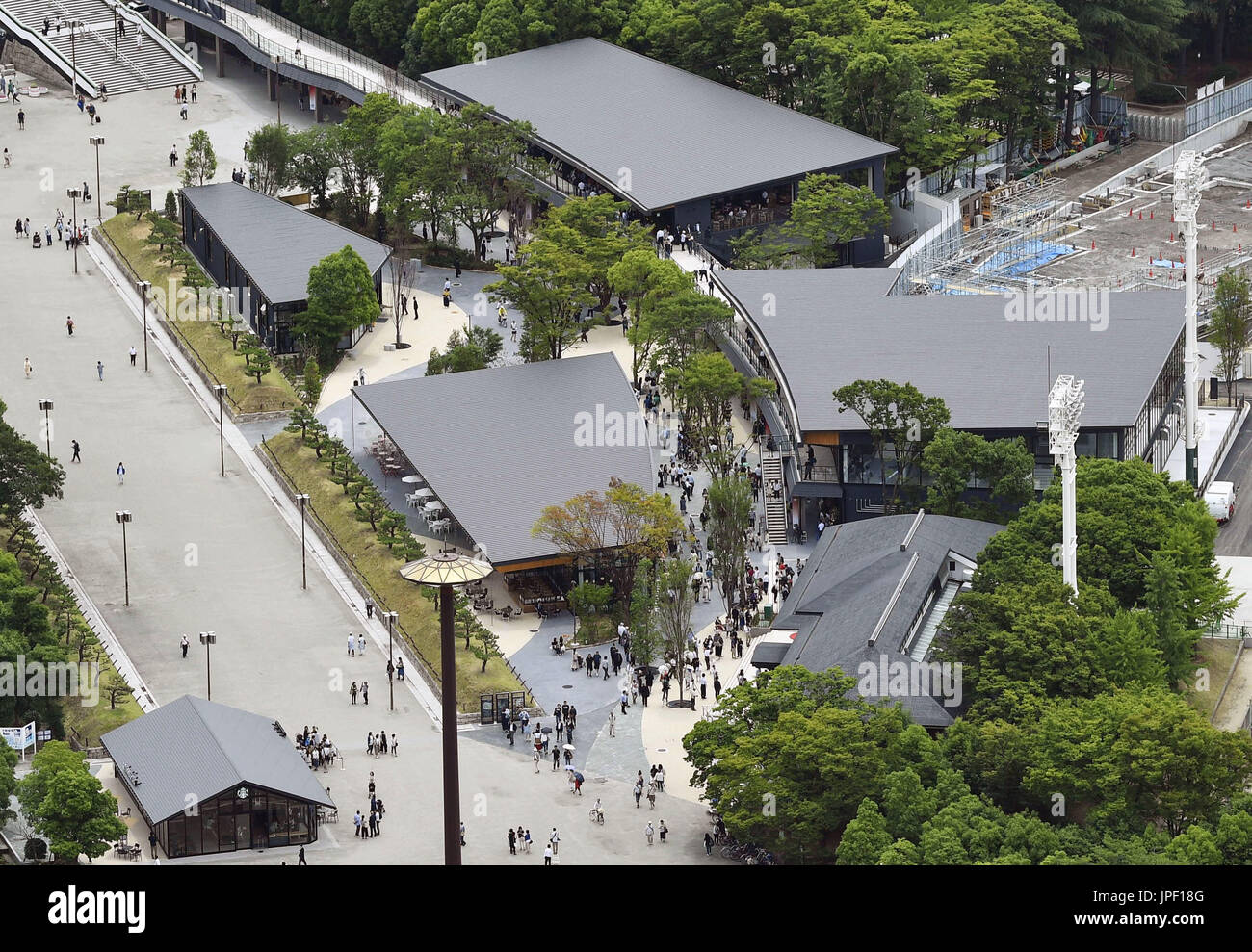 A new restaurant complex called Jo-Terrace Osaka opens on June 22, 2017 ...