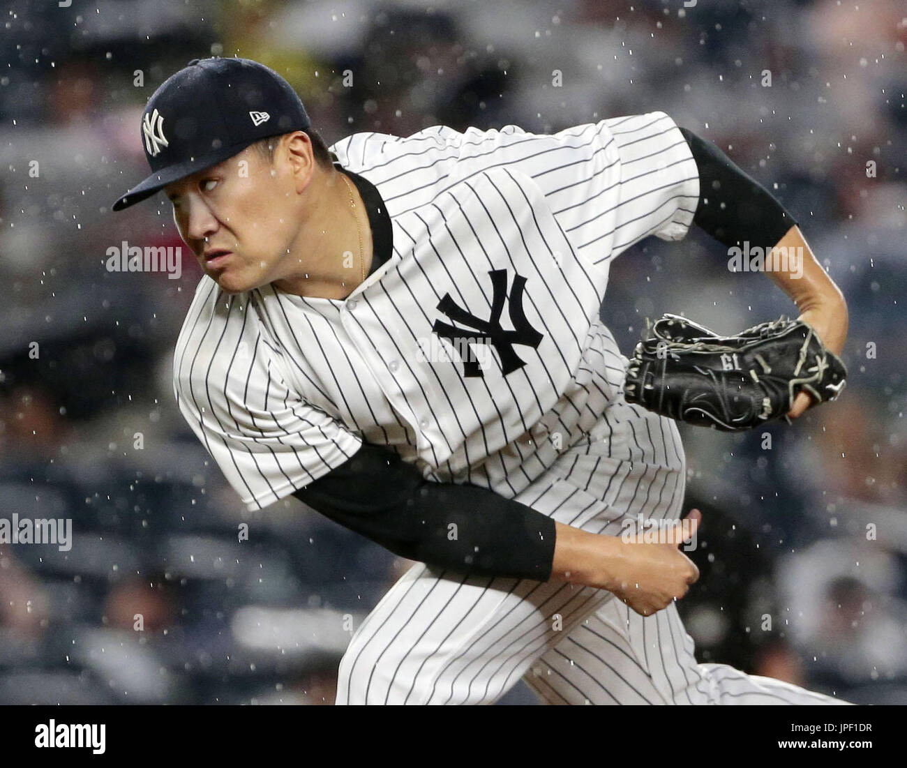 New York Yankees pitcher Masahiro Tanaka starts a game against the ...