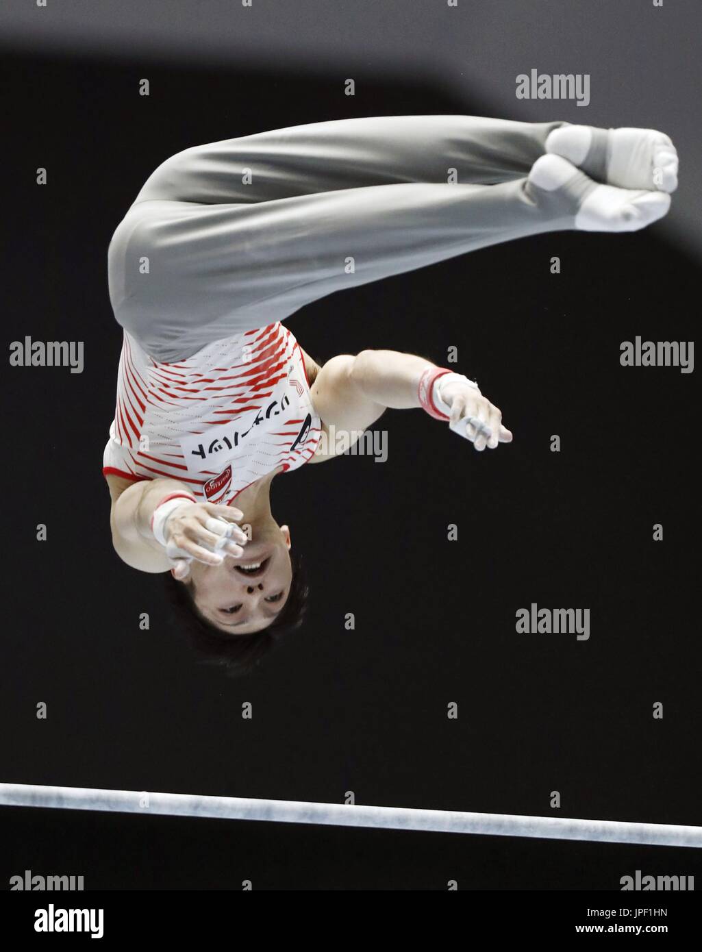 Kohei Uchimura, two-time Olympic gymnastics individual all-around gold ...