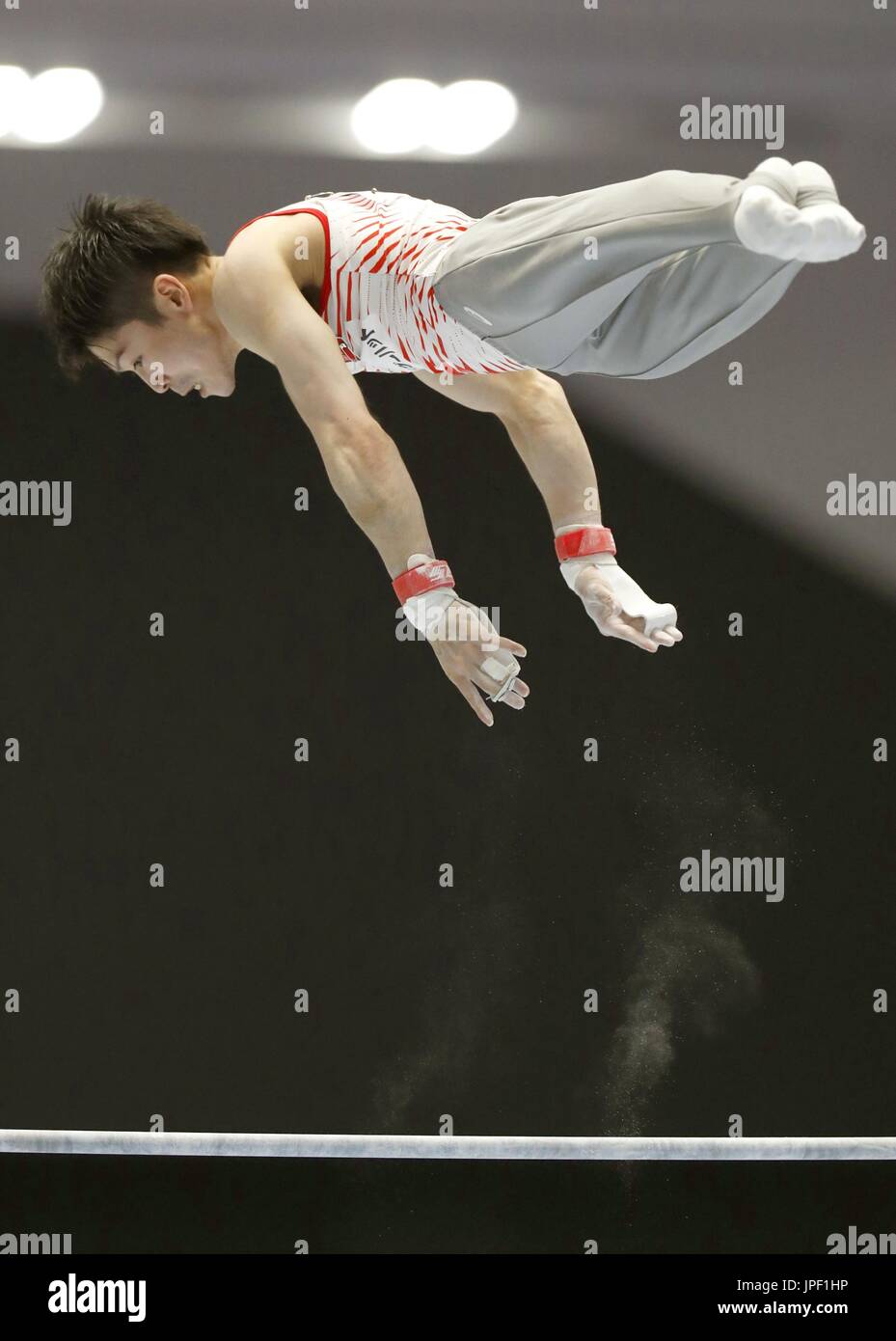 Kohei Uchimura, two-time Olympic gymnastics individual all-around gold ...