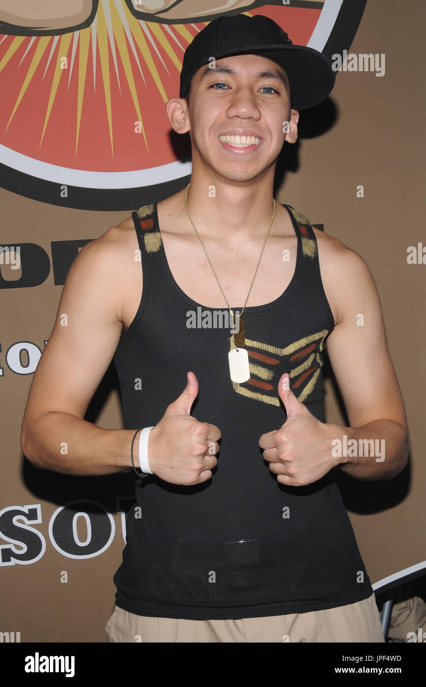 Mark Fucanan of SoReal Cru at the live taping of Randy Jackson's ...