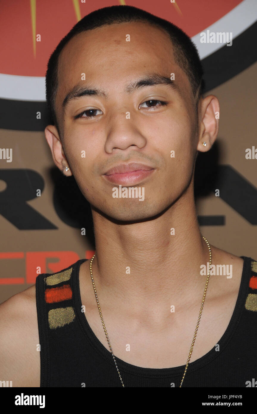 Andrew Baterina AKA Goodfoot of SoReal Cru at the live taping of Randy ...