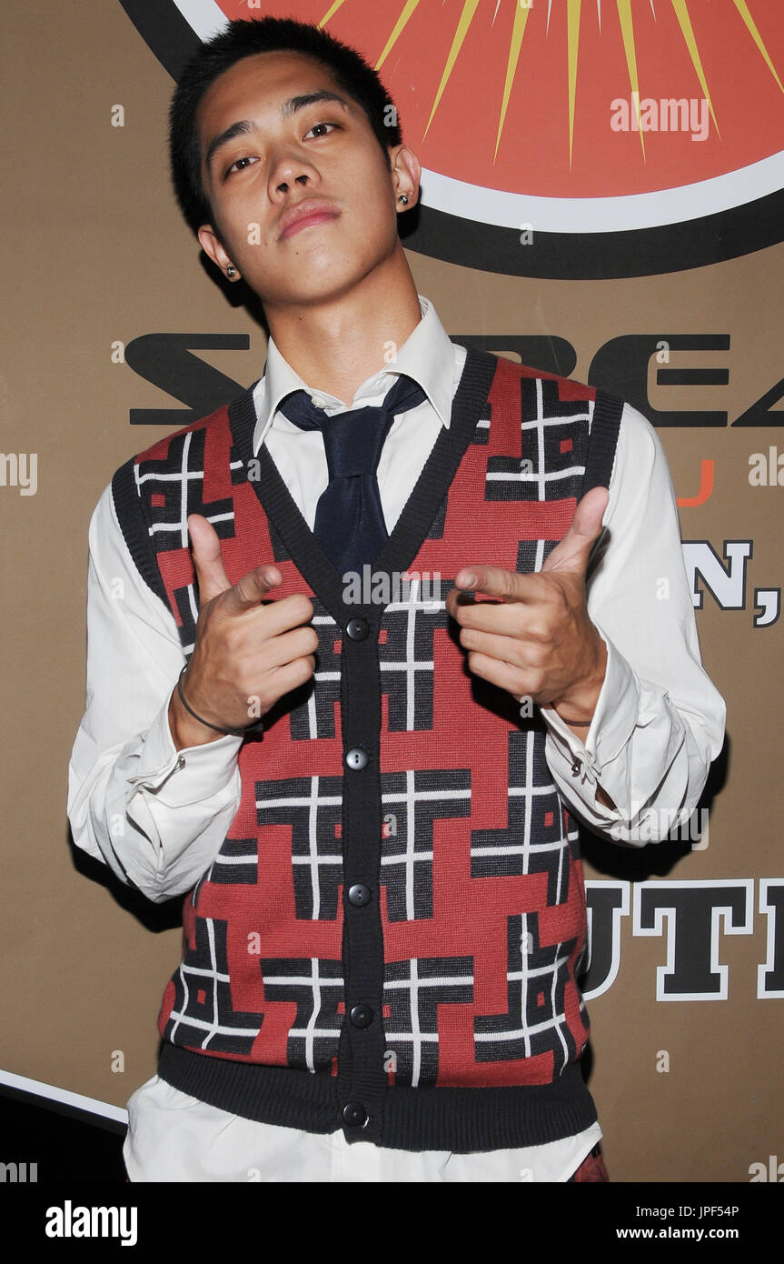 Brian Puspos AKA Burna of SoReal Cru at the live taping of Randy ...