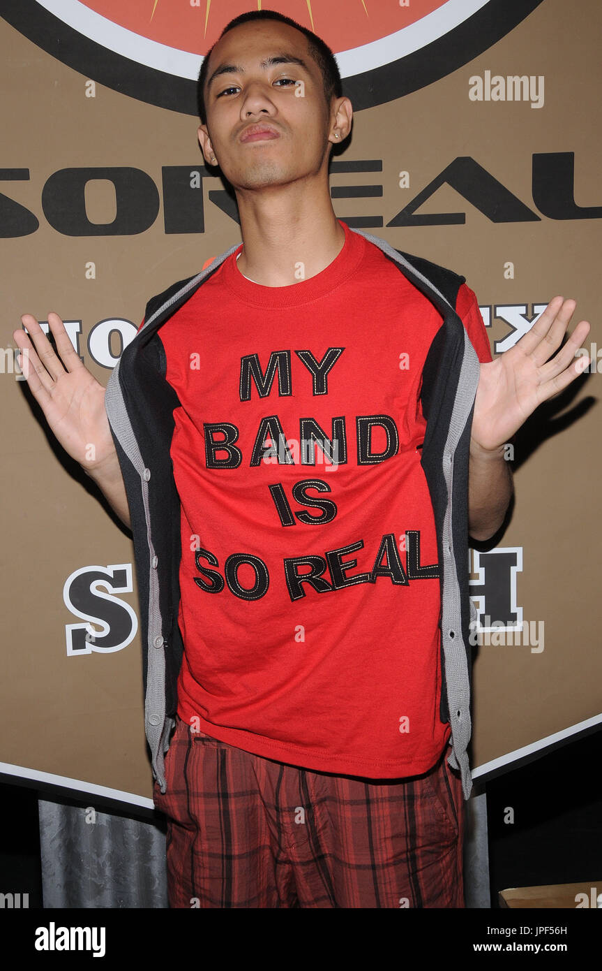 Andrew Baterina AKA Goodfoot of SoReal Cru at the live taping of Randy ...