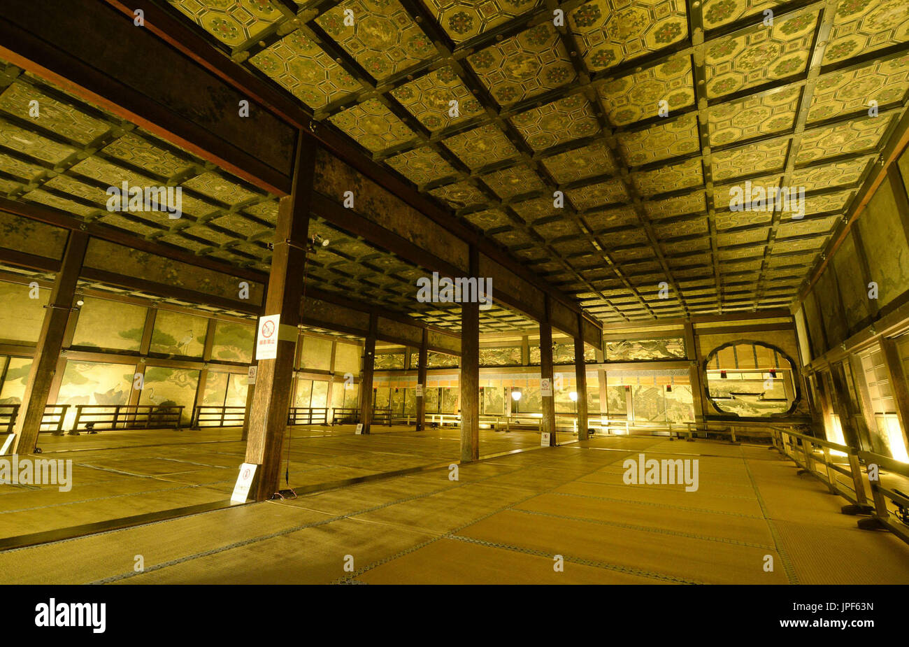 Shoin, a room designated as a national treasure in the Nishi Honganji ...
