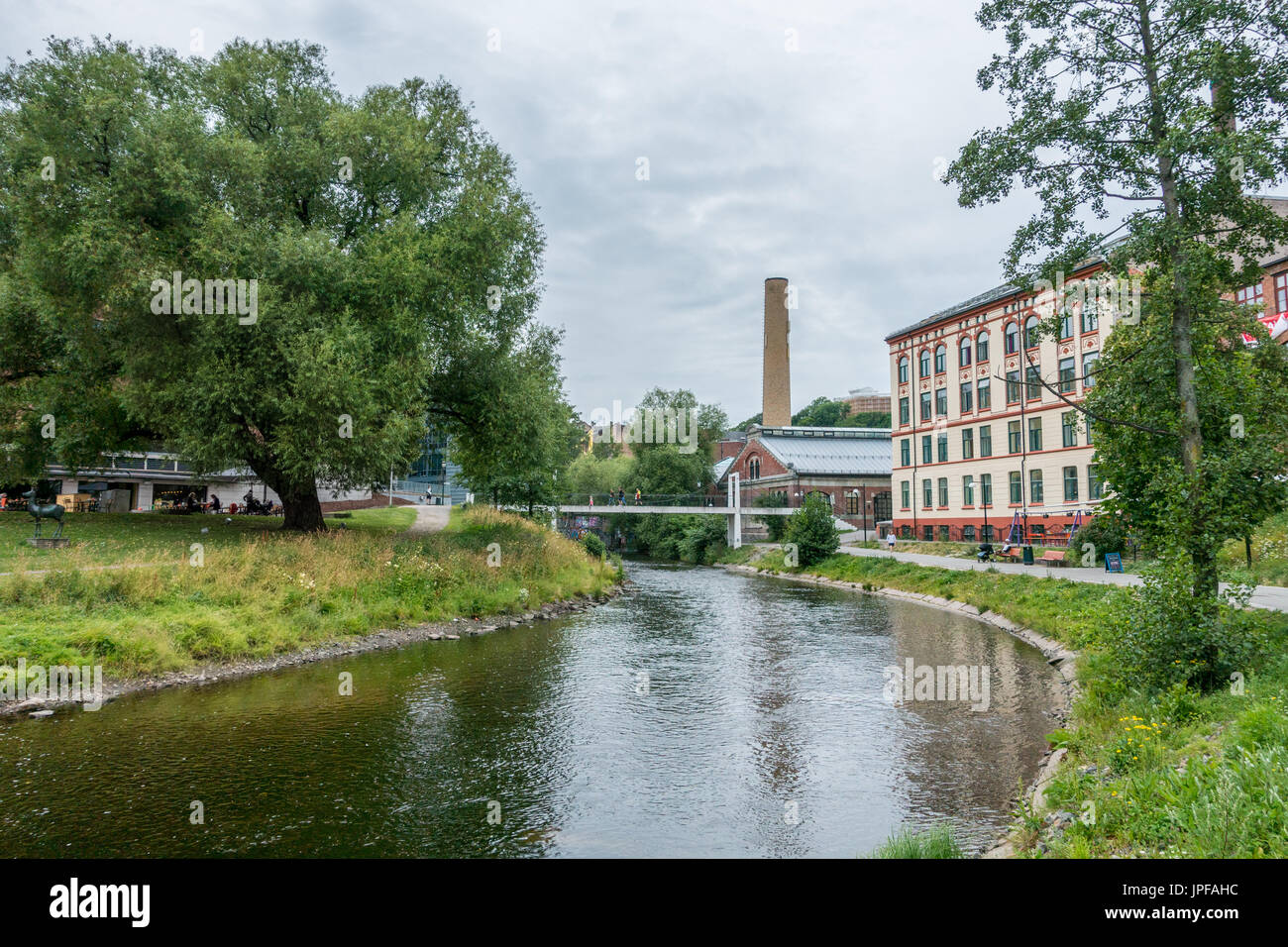 Akerselva waterfall hi-res stock photography and images - Alamy