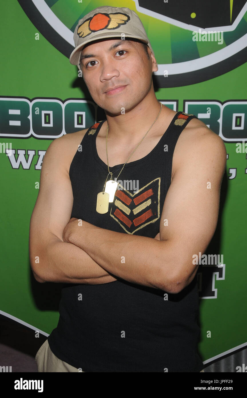 Ryan Dalisay AKA Gesture of Boogie Bots at the live taping of Randy ...