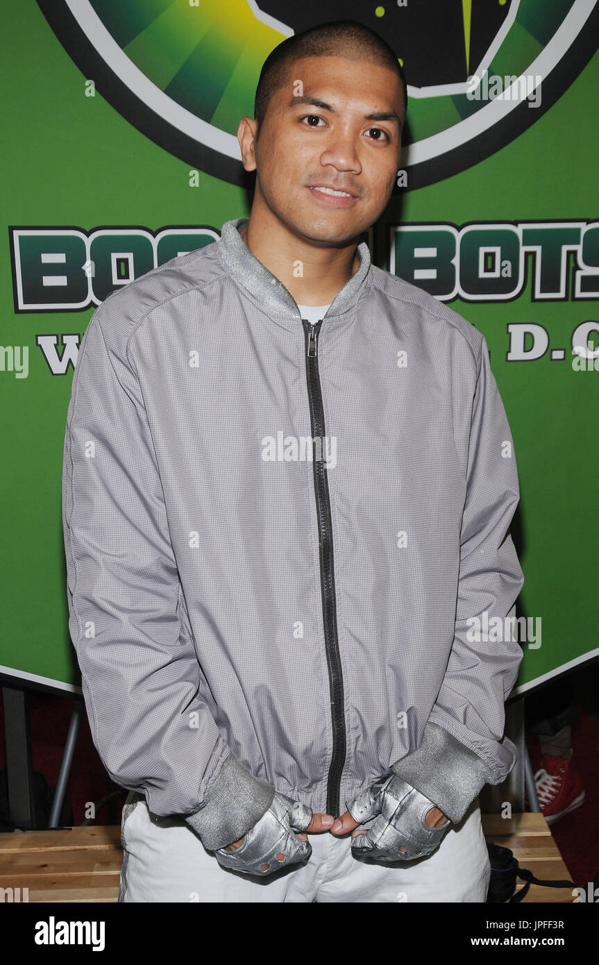 Ryan Dalisay AKA Gesture of Boogie Bots at the live taping of Randy ...