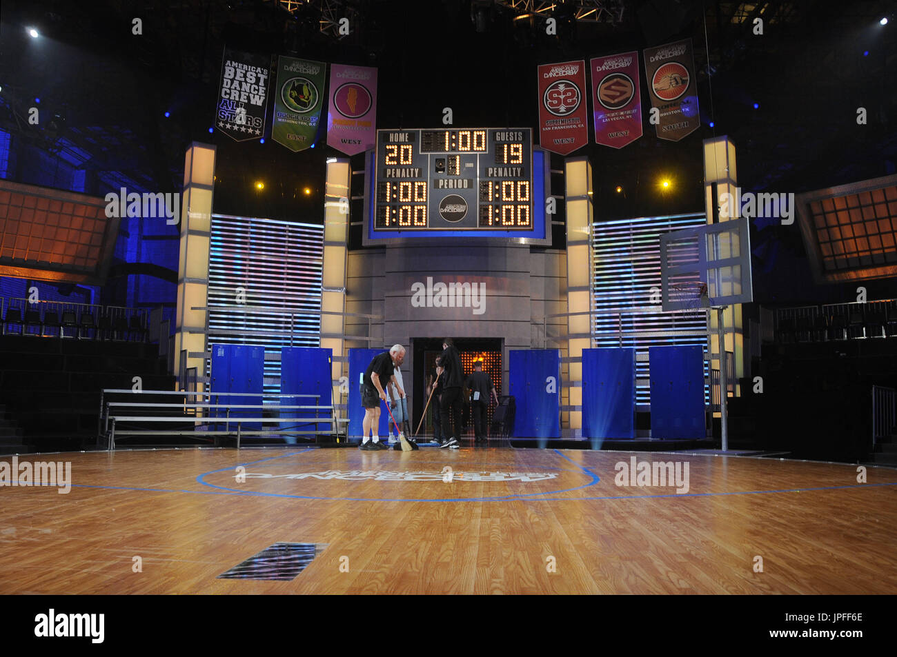 ABDC Stage setup of Randy Jackson's "America's Best Dance Crew" Season ...