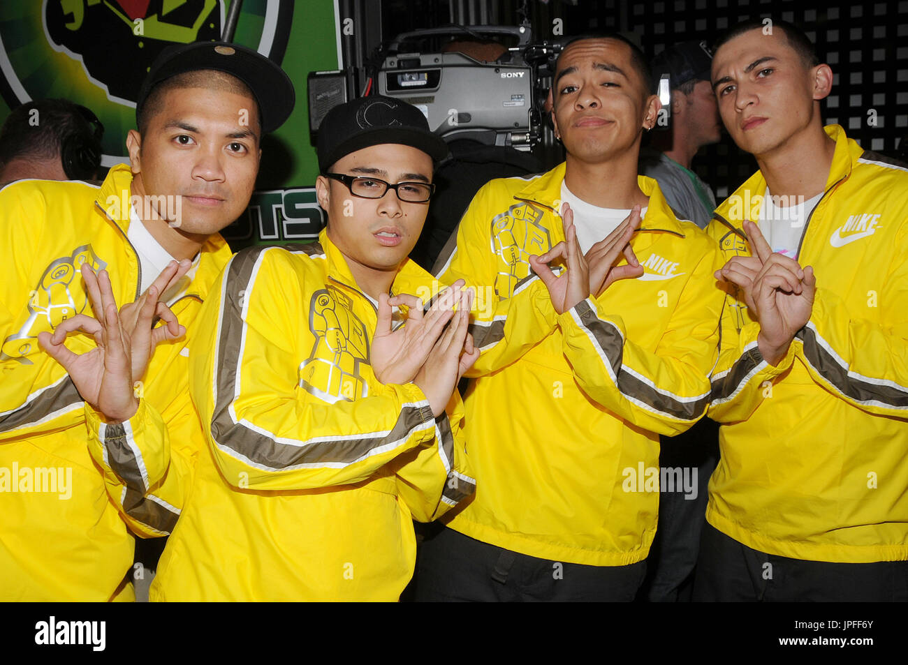 Ryan Dalisay, Miguel Almario, Joesar Alva and Bryan East of Boogie Bots ...