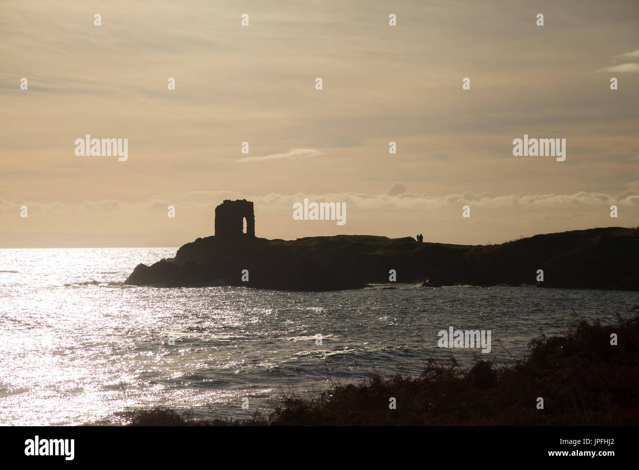 Lady's Tower, Ruby Bay, Elie Fife Scotland Stock Photo - Alamy