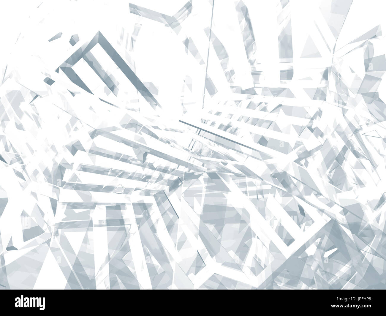 Abstract digital graphic background, intersected physical wire-frame ...