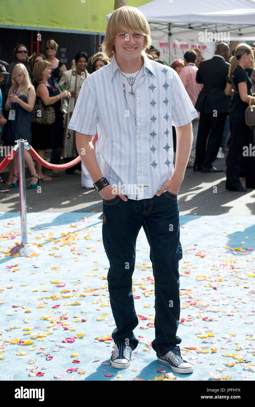 Jason Dolley at the Los Angeles Premiere of "The Cheetah Girls One ...
